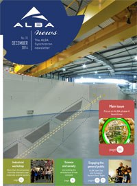 Last issue of alba news magazine - ALBA Synchrotron